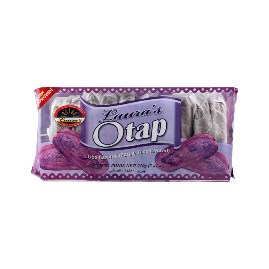 LAURA'S Otap Cookies - Ube (Pkts) - Manning Impex