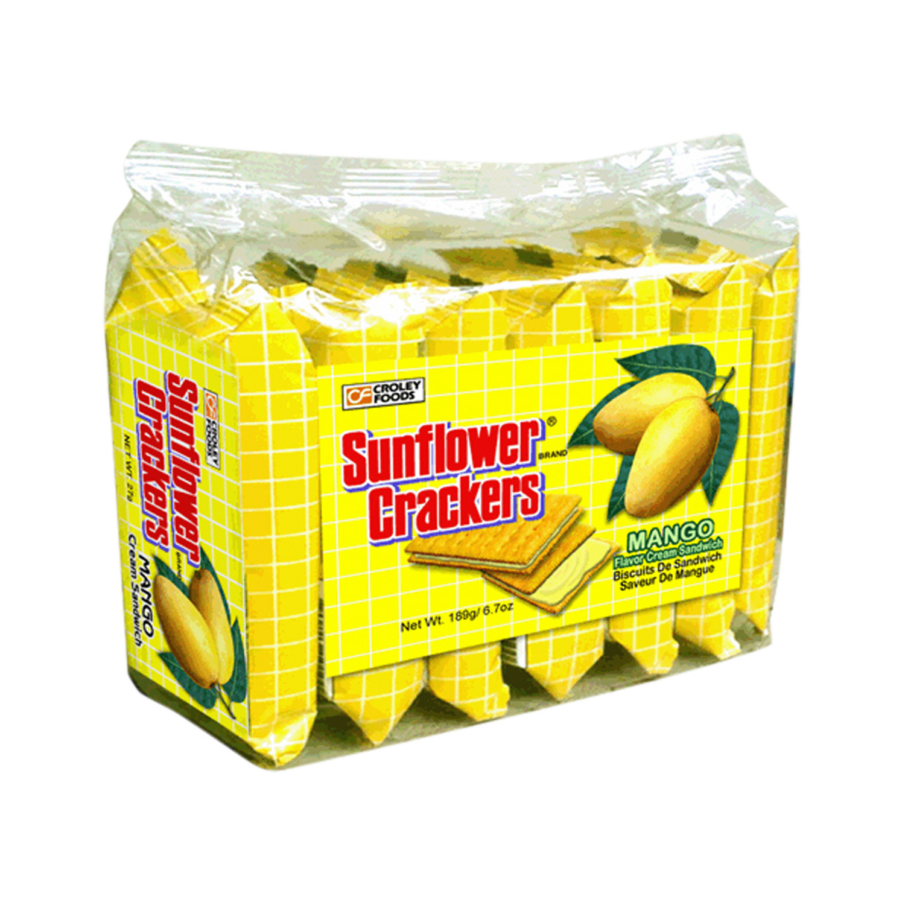SUNFLOWER Biscuit - Mango Cream Filled - Manning Impex