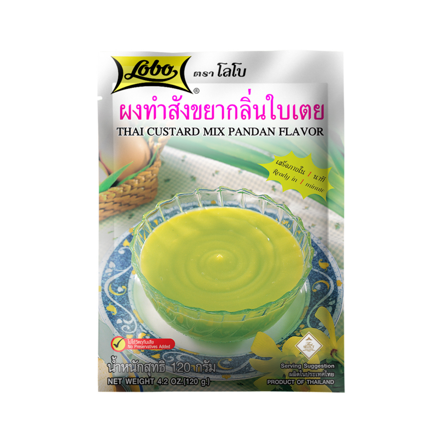 LOBO Thai Custard Mix - Pandan - Manning Impex